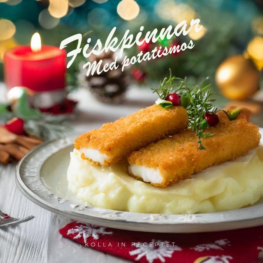 Hemmagjorda fiskpinnar med potatismos – Miljöfiskbilen
